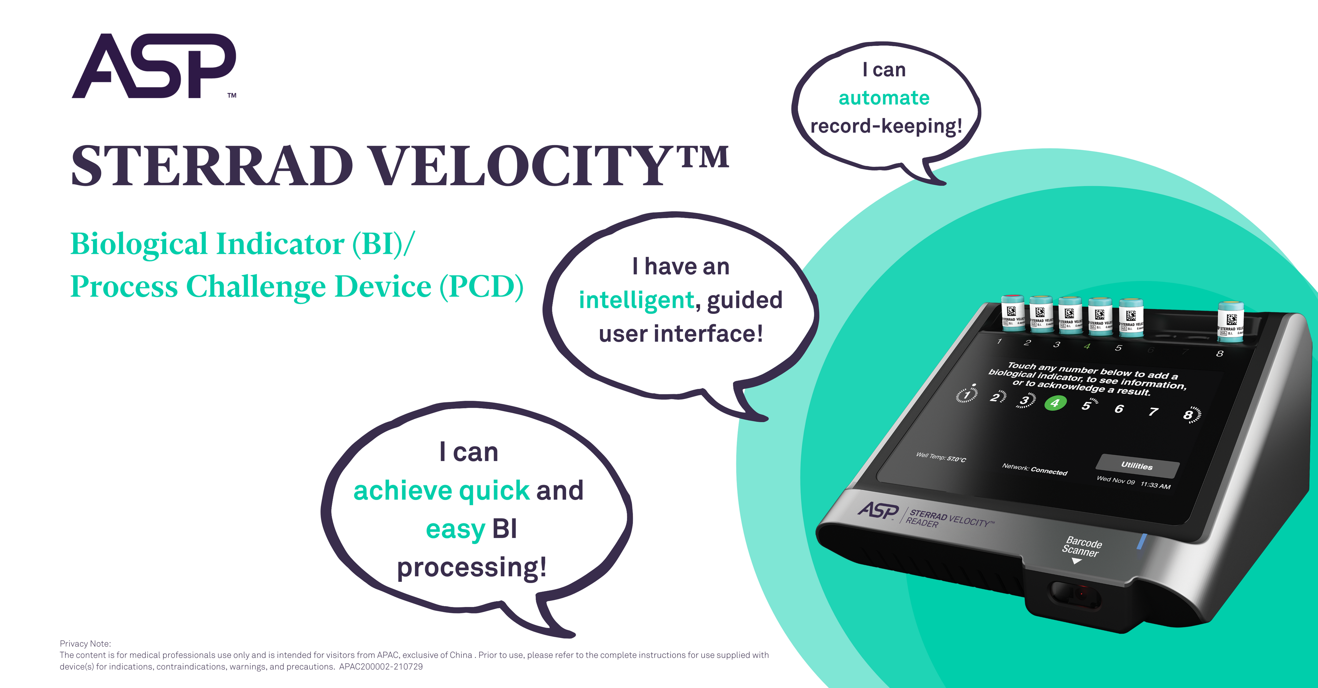 Download the STERRAD VELOCITY™ PCD Introduction NOW